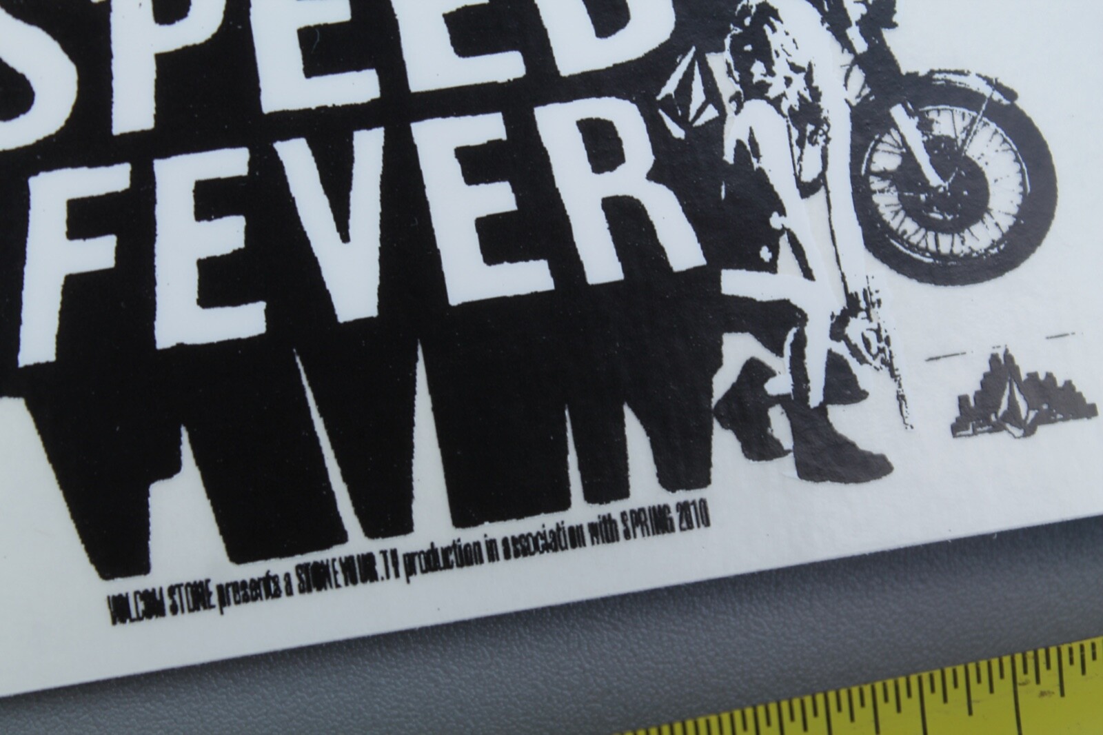 VOLCOM Stone Motorcycle Five Speed Fever Clear VC2 Vintage ...