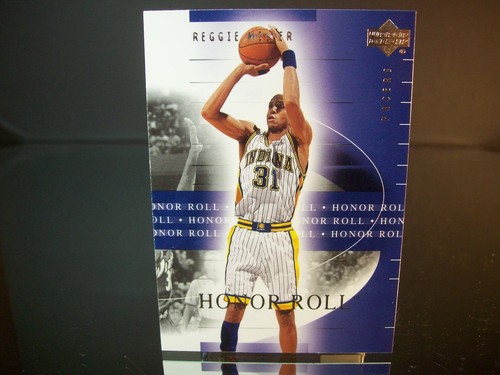 Reggie Miller Upper Deck Honor Roll 2002 Card #31 Indiana Pacers ...