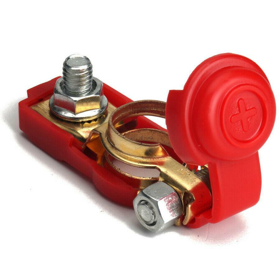 8Pcs/Set Car Battery Terminals Wire Cable Clamp Terminal Connectors ...