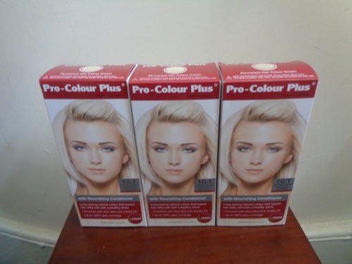 Pro-colour plus 10.1 extra light natural blonde with nourishing ...