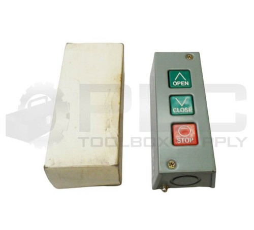 NEW GLEASON PBU-3 3 PUSH BUTTON STATION 5A 230VAC *READ* | eBay