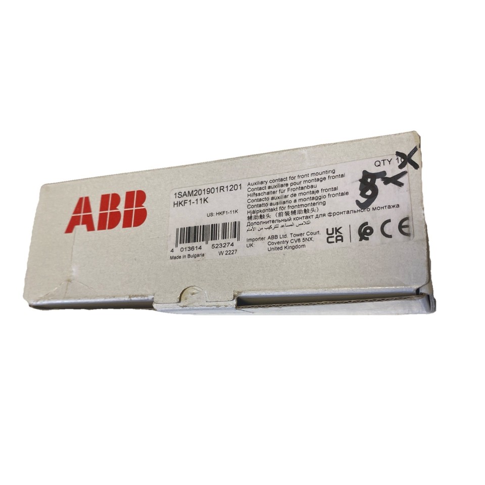 5 Pcs ABB HKF1-11K Auxiliary Switch 1S+1Ö 1SAM201901R1201 | eBay
