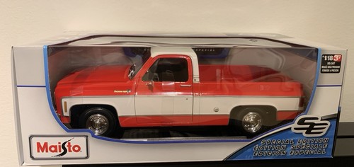 1:18 1974 Chevrolet C10 Cheyenne Maisto Special Edition Diecast Model ...