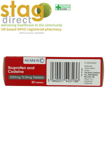 ibuprofen Plus Tab -Max 1 per customer UK PHARMACY ALMUS | eBay UK