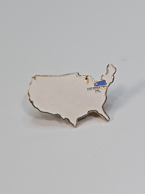 Pittsburgh Pennsylvania Souvenir Lapel Pin USA Map-Shaped | eBay