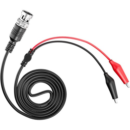 BNC Test Leads for Oscilloscopes 2 PCS with Dual Crocodile Clips 120cm ...