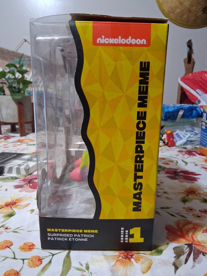 SpongeBob Masterpiece Memes Collection Surprised Patrick Star Vinyl ...