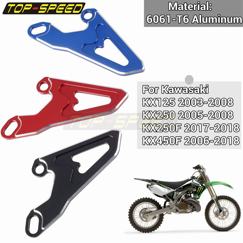 CNC Sprocket Guard Cover Chain Case Saver For Kawasaki KX 125 250 KX ...