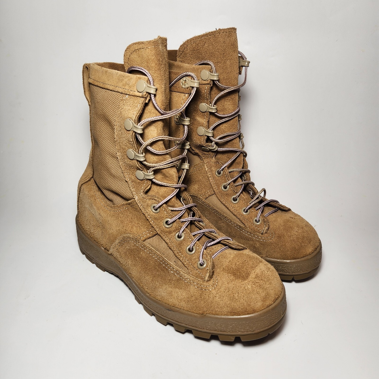 McRae Military Combat Boots Mens 6W Tan Coyote Army G… - Gem