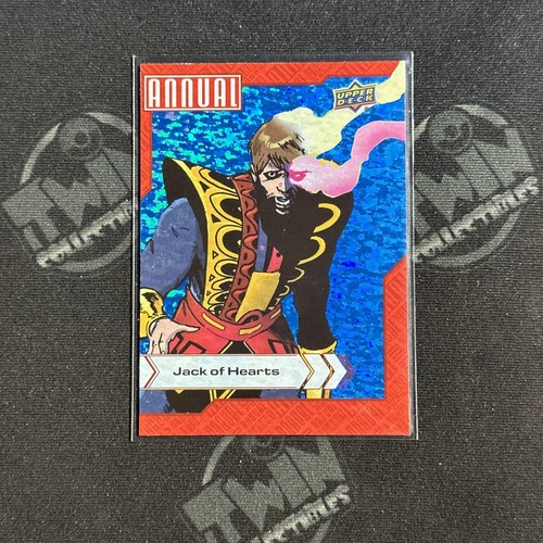 2022-23 UD Marvel Annual BLUE SPARKLE Blaster Exclusive Jack Of Hearts ...