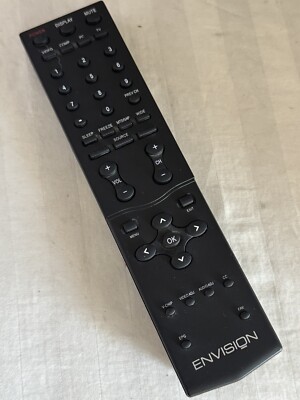 GENUINE ENVISION 98TR7BD-INE-ENF LCD TV REMOTE - L27W461, L32W461 | eBay