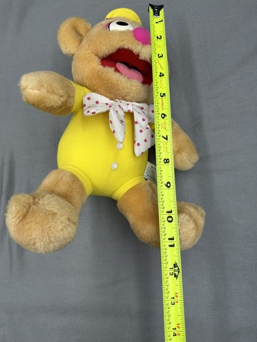 Hasbro Softies Muppet Babies Fozzie Bear Plush Vintage 1985 Fozzy ...
