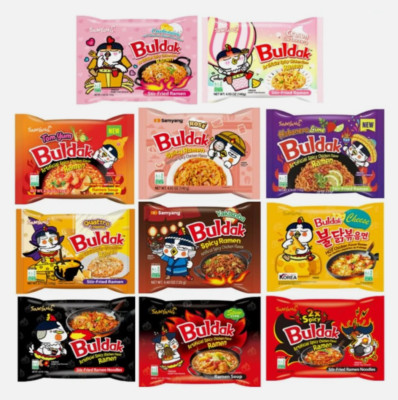 Variety Pack Samyang Buldak Spicy Chicken Flavor Ramen FAST SHIPPING | eBay