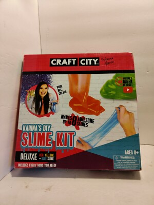 Craft City Slime Kit Karina Garcia New Sealed Super Stretchy Formula ...