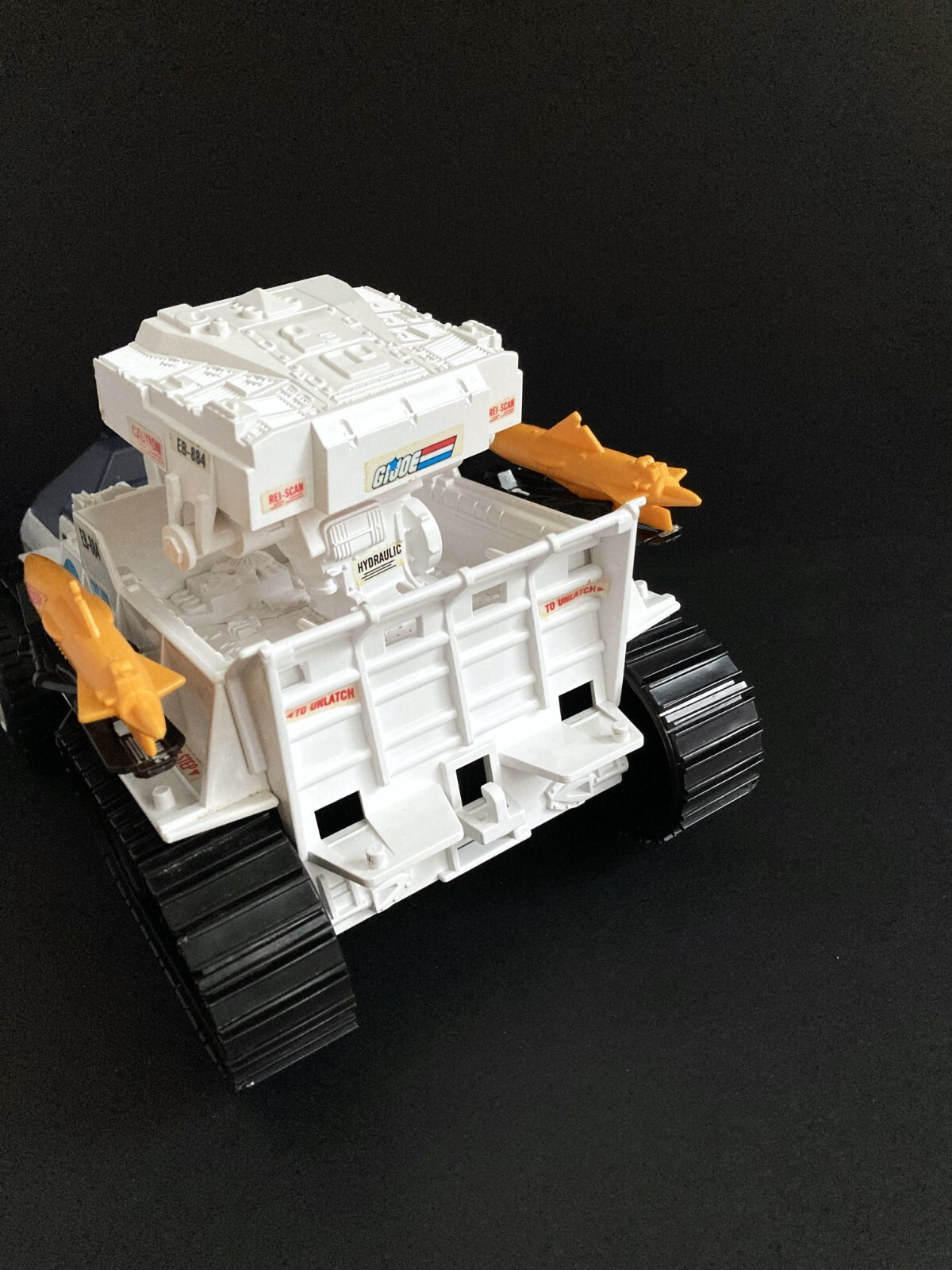 Gi Joe Snow Cat 1985 Vintage 100% Complete + Frostbite action Figure ...