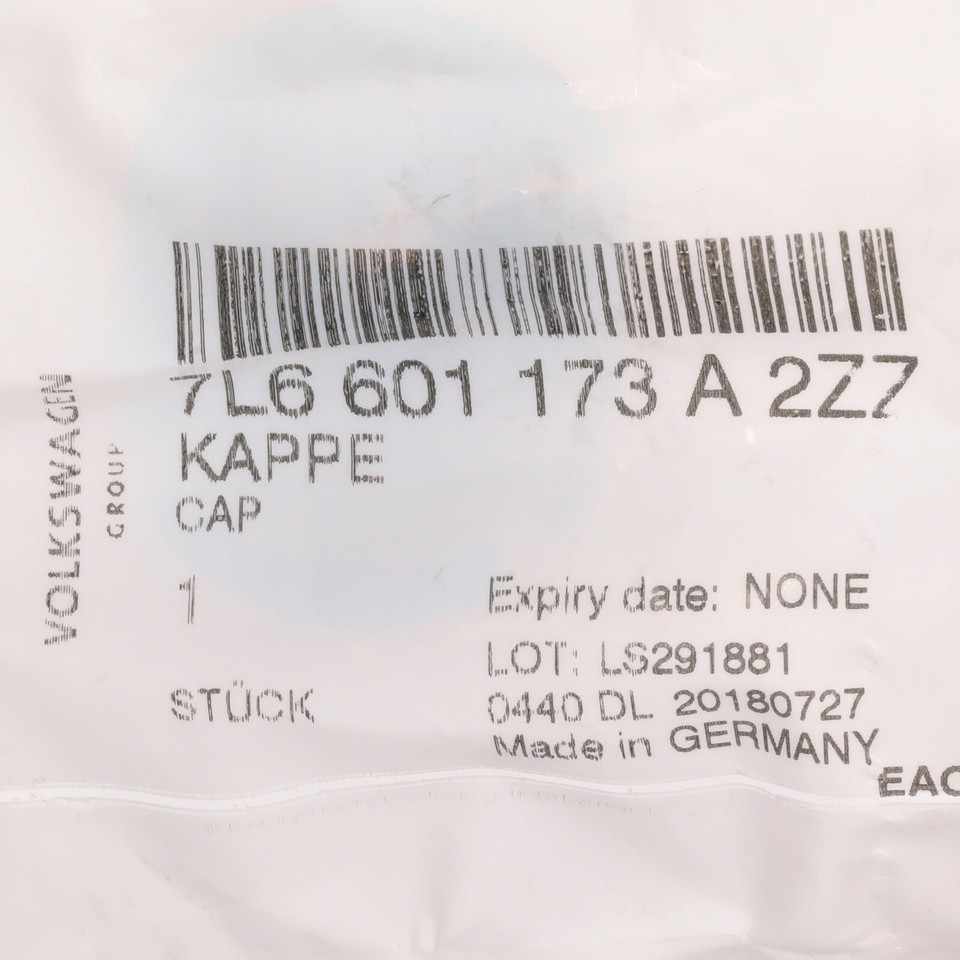 ONE 2004-2017 VW Volkswagen Touareg NON-LOCKING Wheel Lug Bolt Cap OEM ...