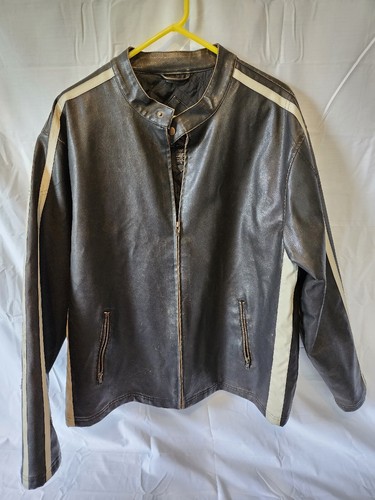 Steve & Barry's Faux Leather Jacket | eBay