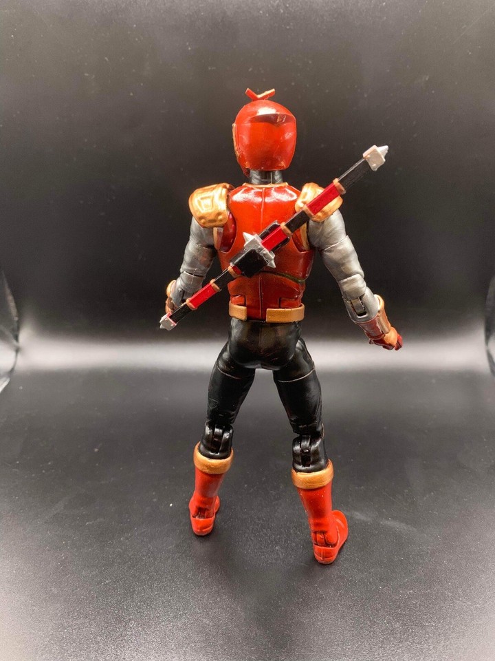 Power Rangers lightning collection Thunder Crimson Ranger custom ...