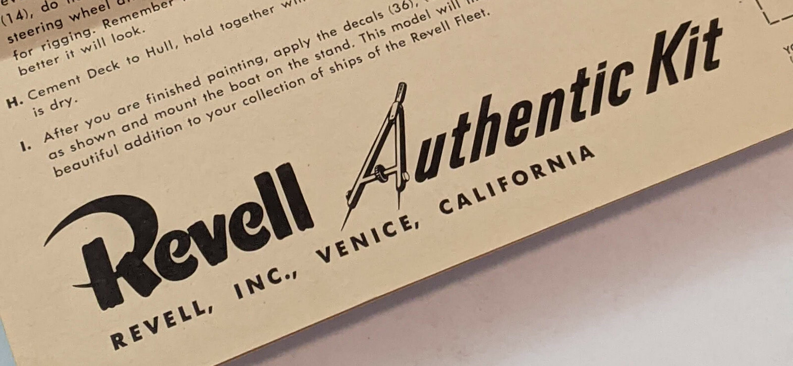 VINTAGE ASSEMBLY INSTRUCTIONS ONLY - Revell PT 212 TORPEDO BOAT Model ...