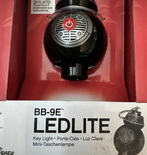 LEGO Star Wars BB-9E LED Key Light Keychain/Backpack Black/Silver | eBay
