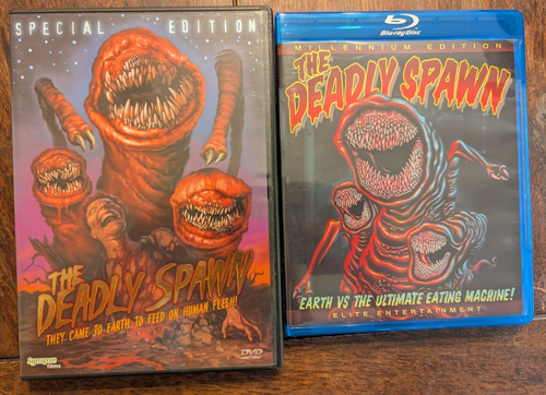 The Deadly Spawn Blu ray DVD RARE OOP MINT Synapse Elite Horror Cult Alien 80s | eBay
