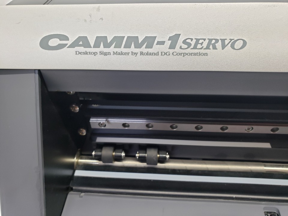 Roland GX-24 CAMM-1 Servo Vinyl Cutter. No Power Supply. Tested GOOD | eBay