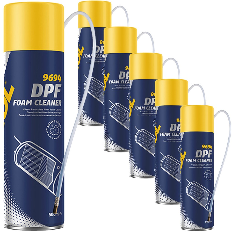 MANNOL DPF FOAM CLEANER 500ML DIESEL PARTICULAR FILTER SPRAY RESTORE ...
