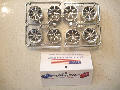 Vintage Rc HPI Micro RS4 Wheels Chrome On the Tree 1/18 73460-5 | eBay