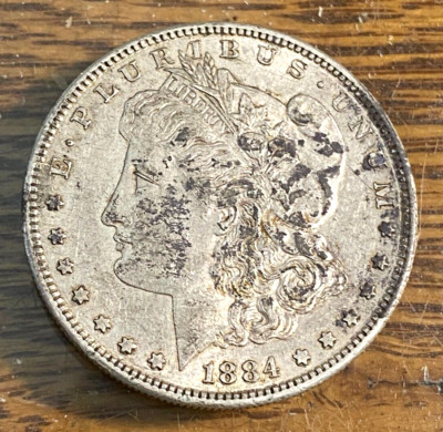 1884-S Key Morgan Dollar Super Original Choice AU+ CHRC | eBay