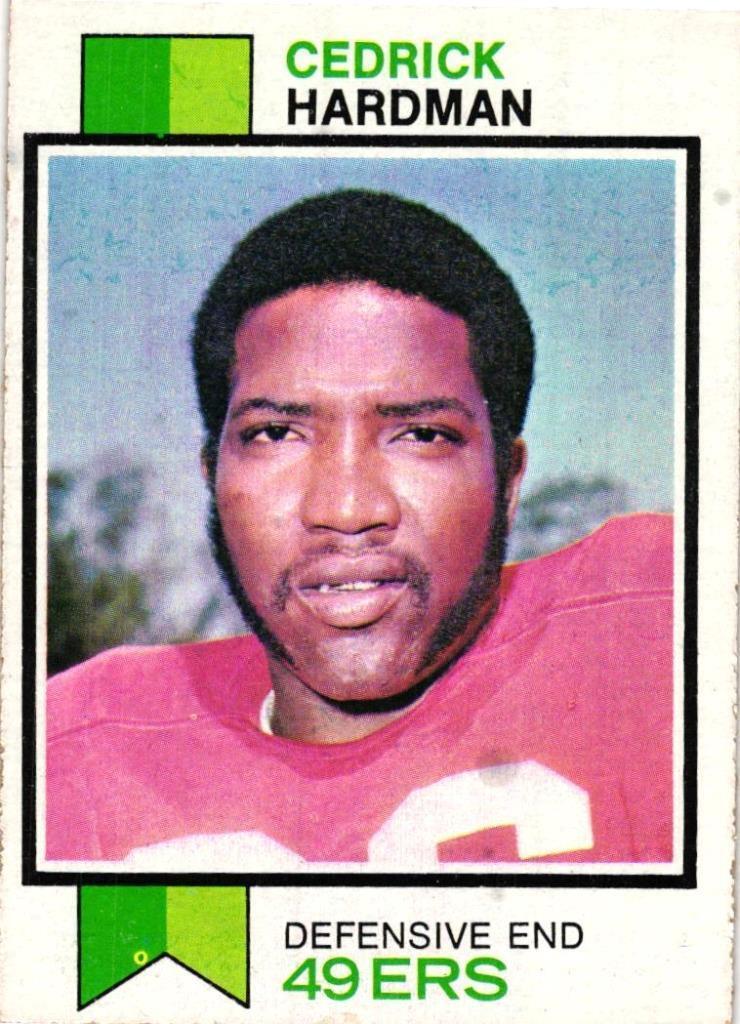 CEDRICK HARDMAN 1973 Topps Football #412 FREE SHIPPING B7R3S19P6 | eBay