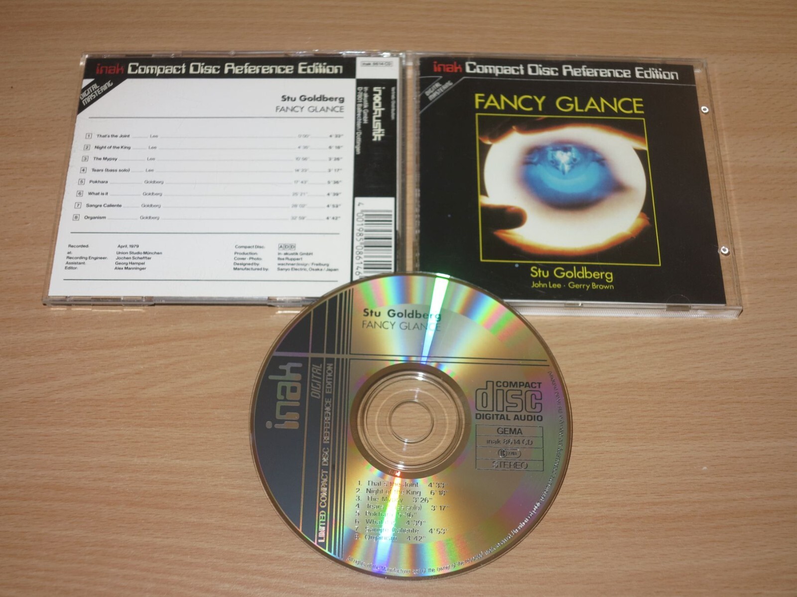 Stu Goldberg • John Lee • Gerry Brown CD - Fancy Glance in Mint | eBay