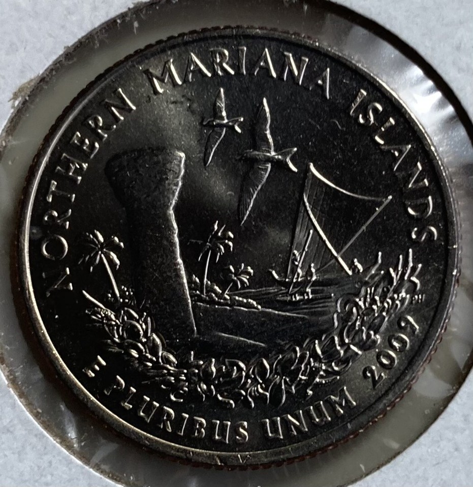 2009 D: NORTHERN MARIANA IS. BU Territorial Quarter: LOW MINTAGE Coin ...