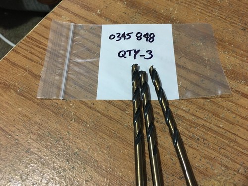 ORMADUS® Jobber Drill 15/64" HSS 135° Split Point Black and Gold Finish ...