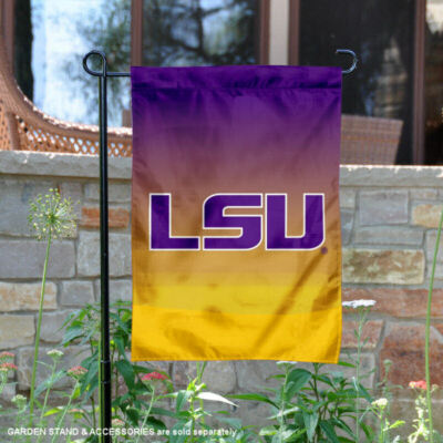 LSU Tigers Gradient Colors Garden Flag and Yard Banner | eBay