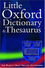 The Little Oxford Dictionary and Thesaurus. 9780198602255 | eBay