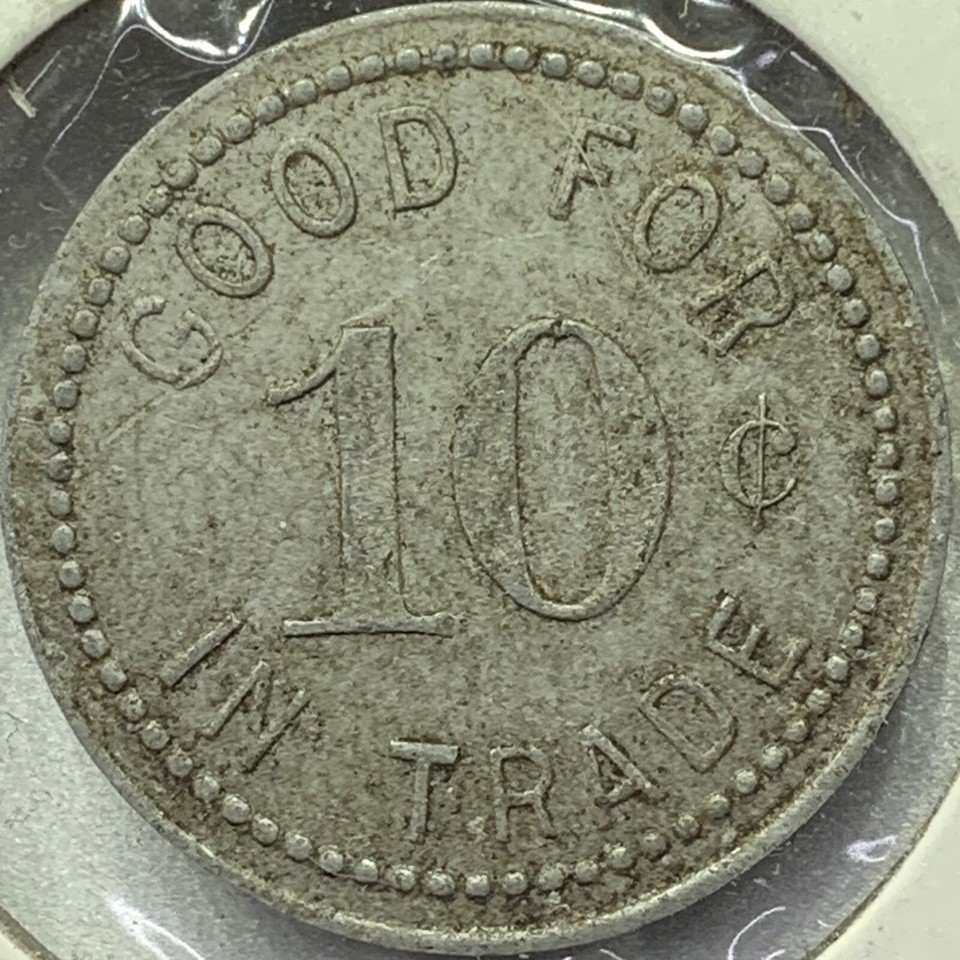 Colorado, Trinidad Chile King Lunch Parlor 10 Cents Aluminum Round ...