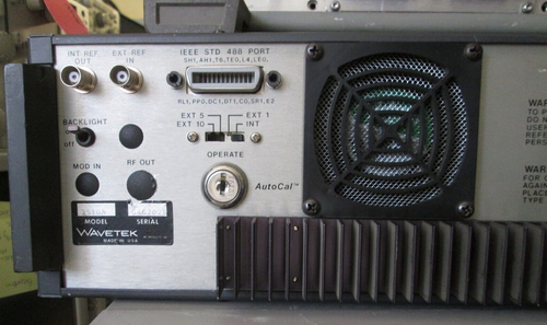 Wavetek 2510A WORKING! Signal Generator 2-1100 MHz | eBay