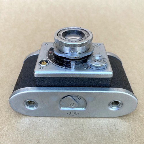 Samoca 35 II Vintage Film Camera W/ C.EZUMAR 50mm 1:3.5 & Leather Case ...