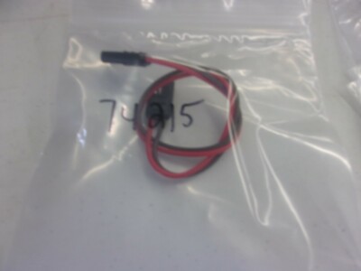 74215 2 Way Flat Molded Connector Loop, 12 Inch Leads, Male/Female | eBay