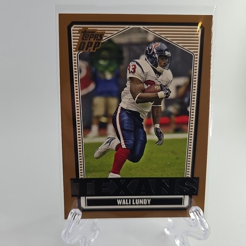 2007 Topps Draft Picks and Prospects (DPP) - Wali Lundy #80 for sale ...