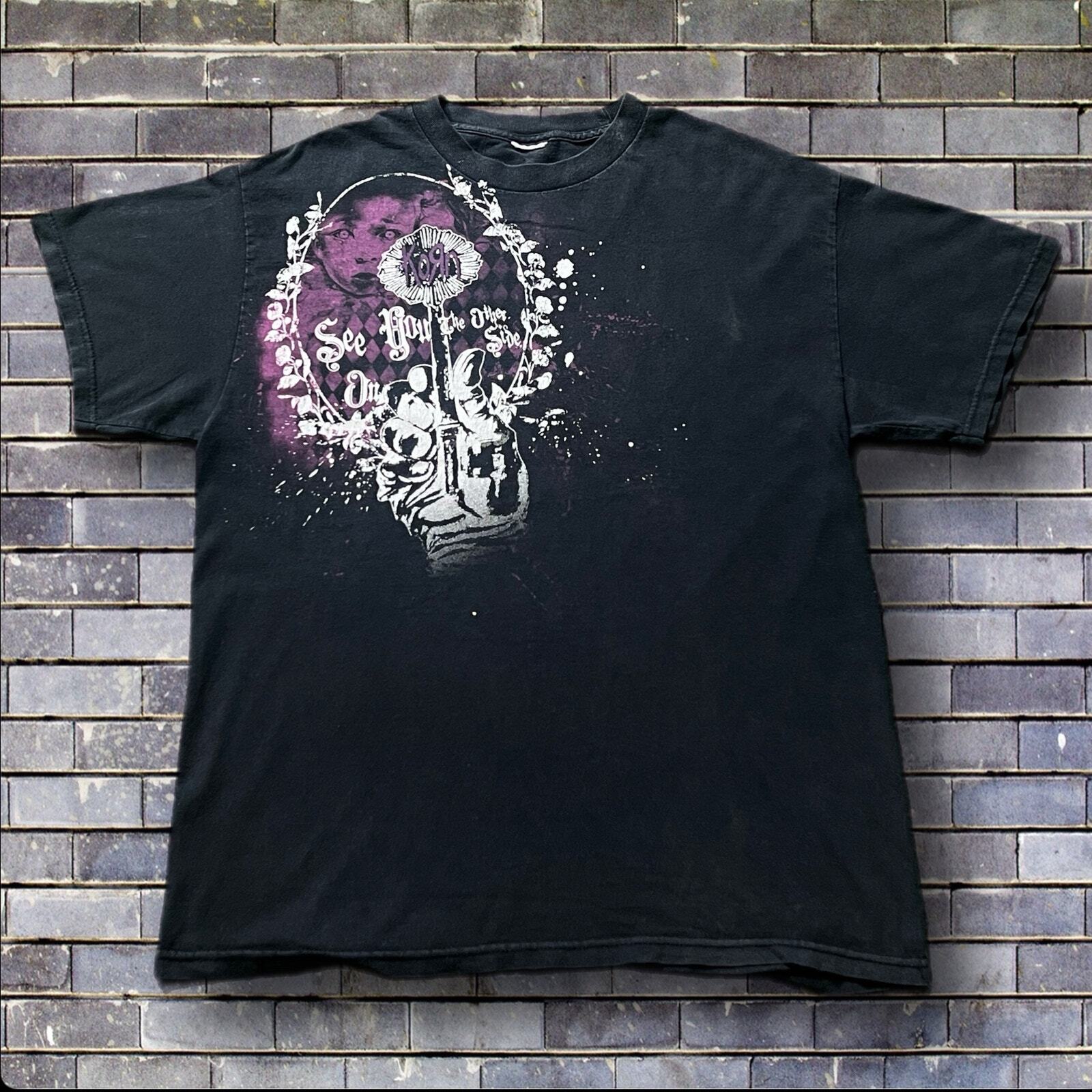 Vintage Rare Korn Band T Shirt 2005 Graphic Size L 21… - Gem