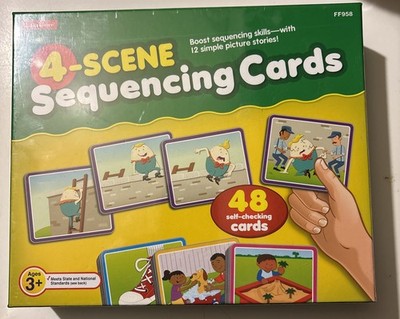 Lakeshore 4-Scene Sequencing Cards Brand NEW SEALED | eBay