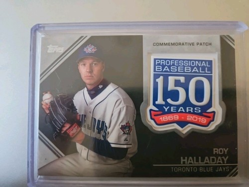 Roy Halladay - 2019 Topps Update - 150th Anniversary Patch #AMP-RH ...