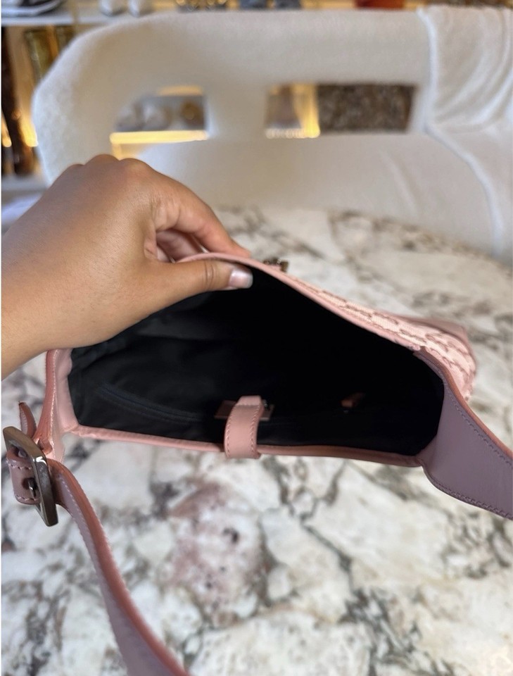 Pink Gucci Jackie Vintage Leather Shoulder Bag | eBay