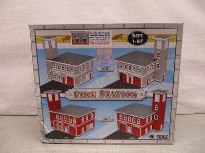 Boley Fire Station HO Scale 2602 Grey | eBay