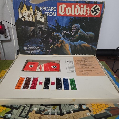 Vintage Escape From Colditz 1st Edition Board Game Parker 1970’s ...