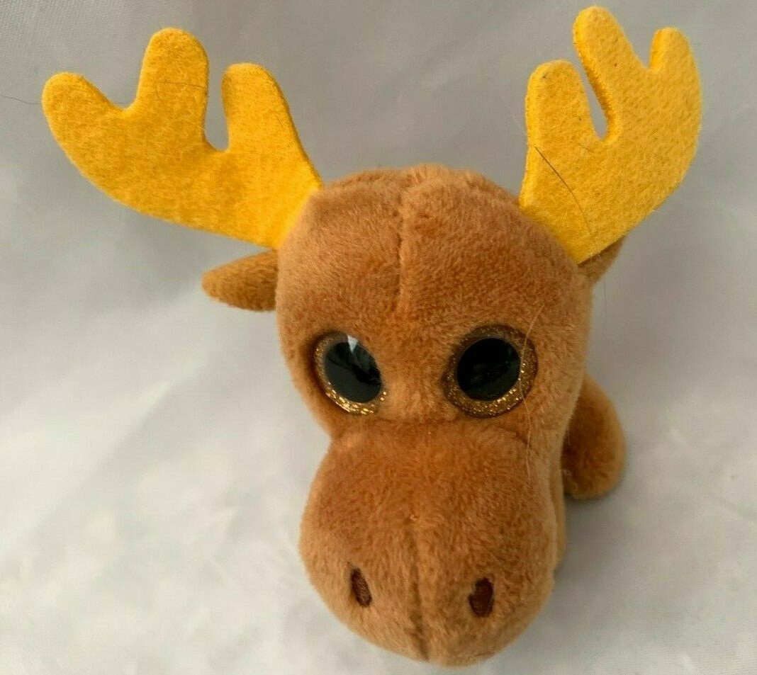 Large Moose Stuffed Animals Aurora Large White Holiday Winter Cozies