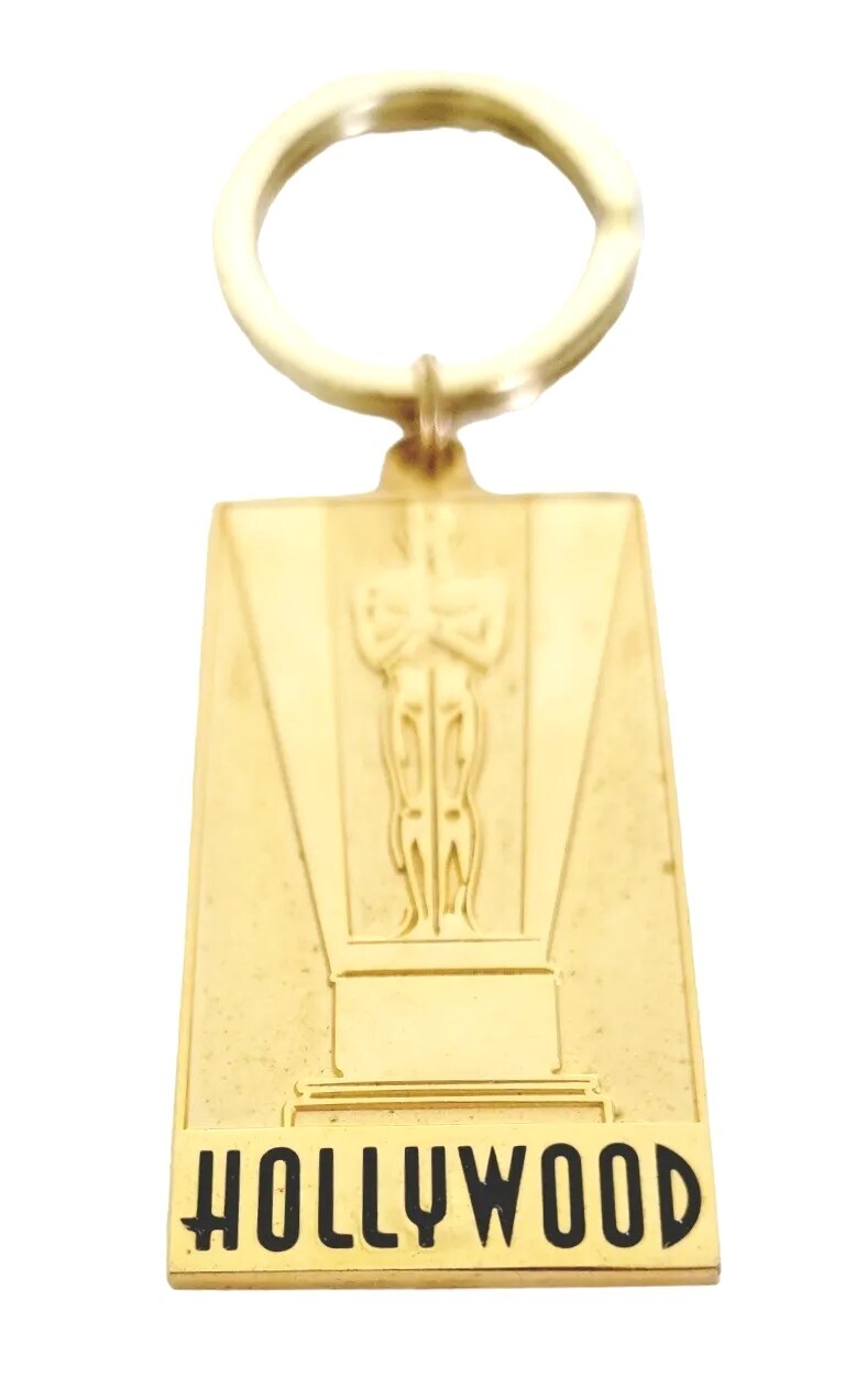 Hollywood Awards Trophy Keychain California Celebrity Movie Souvenir ...