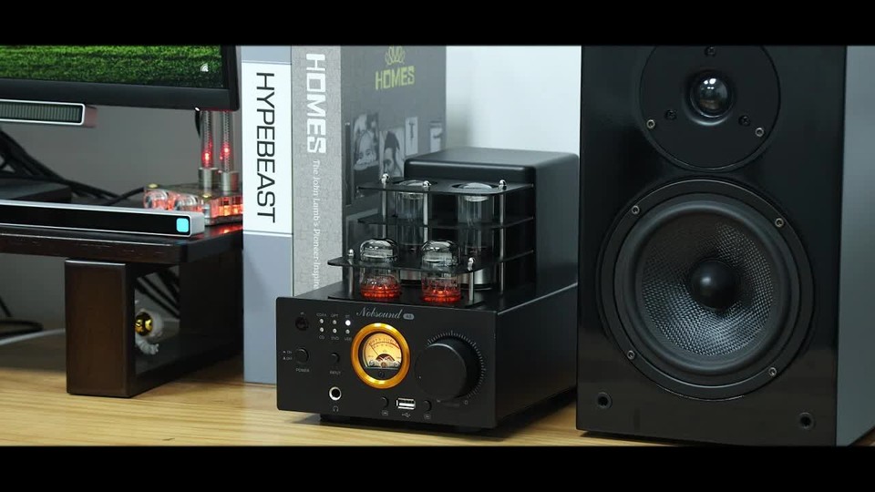 Nobsound A3 HiFi Valve Tube Amplifier Bluetooth Integrated Power Amp ...