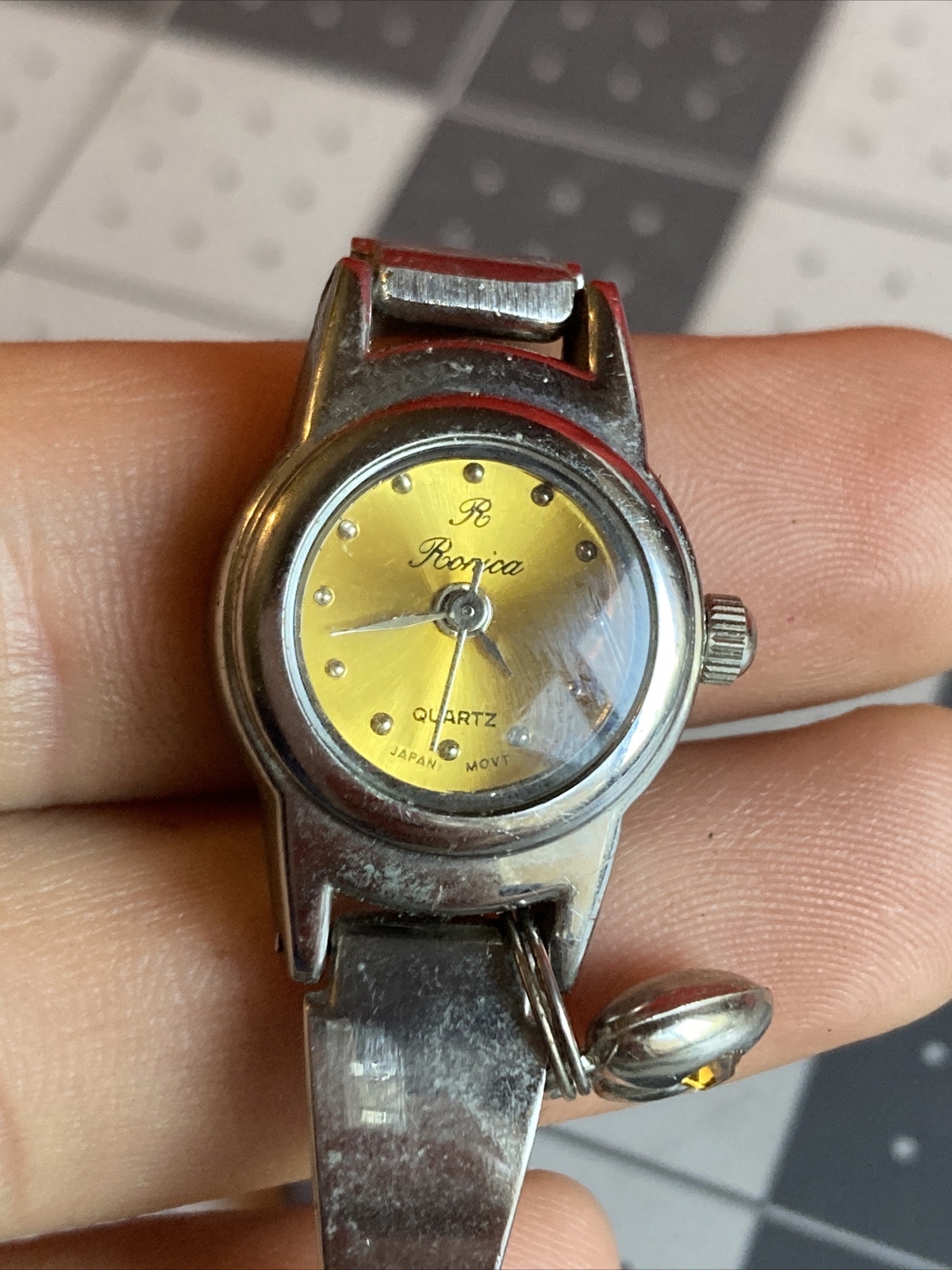 Vintage Ronica Quartz Watch Rare Item (tested/works) | eBay